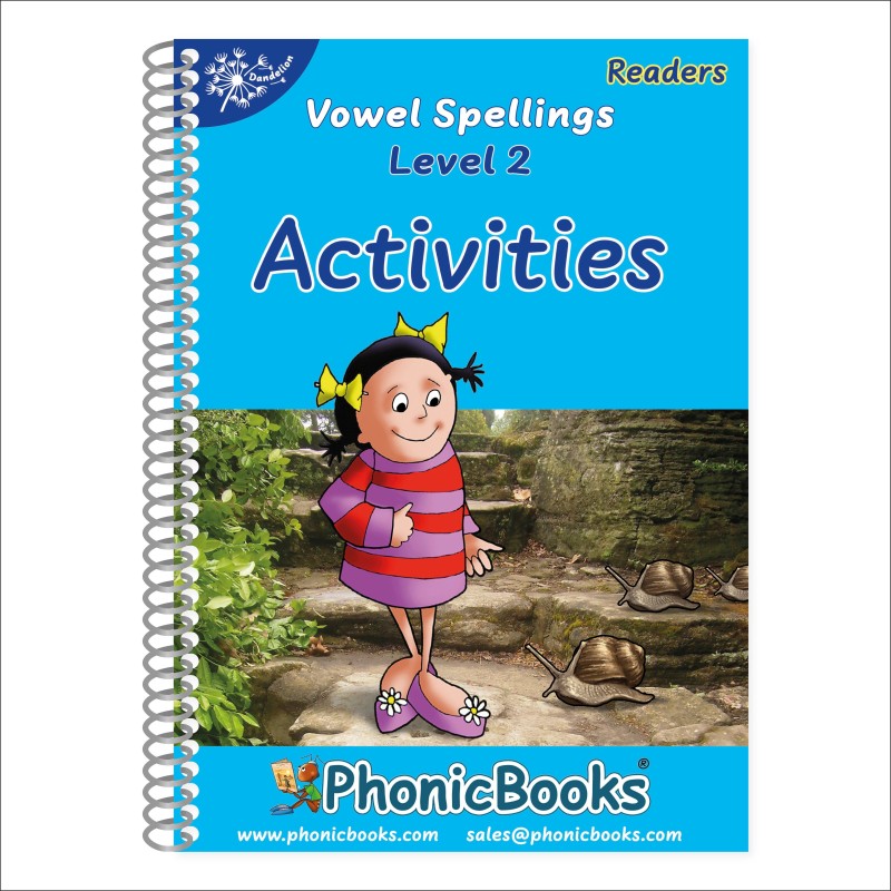 Phonic Books Dandelion Readers Vowel Spellings Level 1 Activities