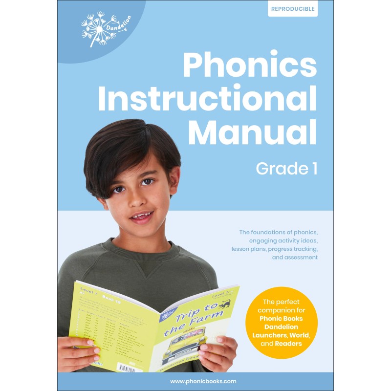 Phonic Books Dandelion Instructional Manual Kindergarten