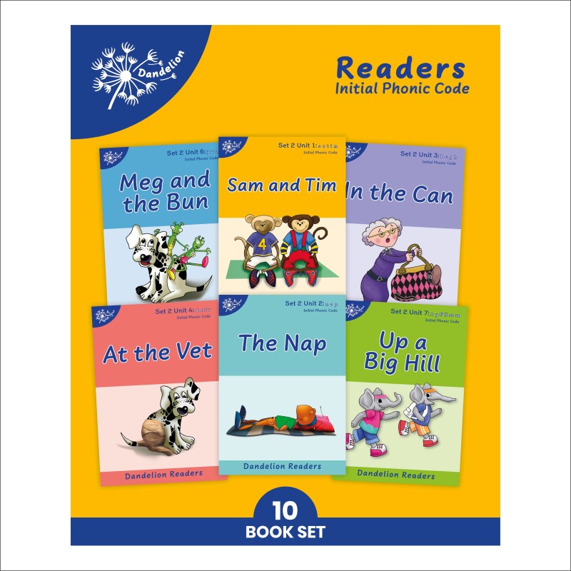 Phonic Books Dandelion Readers Reading and Writing Activities Set 1 ...
